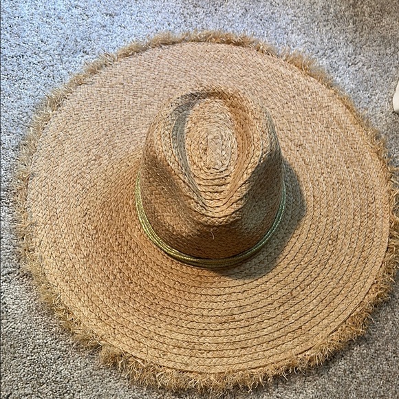 Hat Attack | Accessories | Hat Attack Tan Raffia Sun Hat | Poshmark